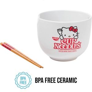 Hello Kitty | Dining | Nwt Hello Kitty X Cup Noodles 2 Ounce Ramen Bowl ...
